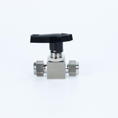 China High Pressure Female Thread 1/2 1/4 3/4 3/8 Stainless Steel 3 Way Ball Valve for sale