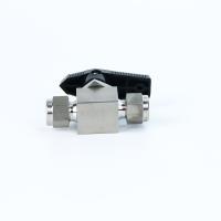 China High Pressure Female Thread 1/2 1/4 3/4 3/8 Stainless Steel 3 Way Ball Valve for sale