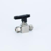 China High Pressure Female Thread 1/2 1/4 3/4 3/8 Stainless Steel 3 Way Ball Valve for sale