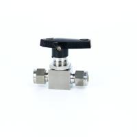 China High Pressure Stainless Steel 3 Way Ball Valve For Water Oil Gas for sale