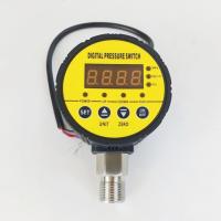 China 24V 220V 380V Adjustable Digital Vacuum Pressure Gauge Controller With Pnp Npn for sale