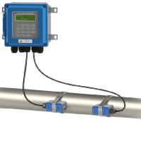 China TUF-2000B Wall Mounted Ultrasonic Flowmeter External Clip On Ultrasonic Flow Meter for sale