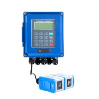 China TUF-2000B Wall Mounted Ultrasonic Flowmeter External Clip On Ultrasonic Flow Meter for sale