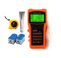 China External Clamp Portable Sewage Ultrasonic Flowmeter Handheld Water Flowmeter for sale