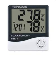 China Multifunction Digital Display Indoor Temperature And Humidity Gauge Meter Thermometer Hygrometer Monitor for sale