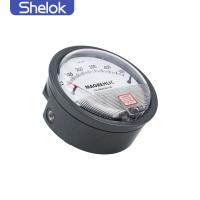 China Maghelix Aluminum Die Casting Differential Pressure Gauge For Pharmaceuticals Industry Use for sale
