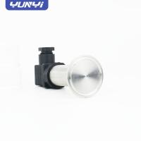 China Anti Blocking Flush Diaphragm Pressure Transmitter Sensor Silicon Flat Film Sanitary Pressure Transducer Sensor for sale