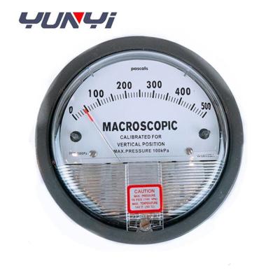 China High Quality Micro Pressure Manometer Differential Air Pressure Gauge for sale