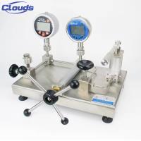 China Hydraulic Electrical Contact Oil Pressure Gauge Spring Tube and Elastic Deformation for sale