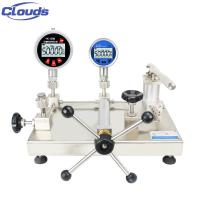 China Hydraulic Electrical Contact Oil Pressure Gauge Spring Tube and Elastic Deformation for sale