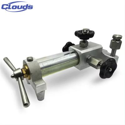 China LED Display Hydraulic Electrical Contact Oil Pressure Gauge with Low Maintenance for sale