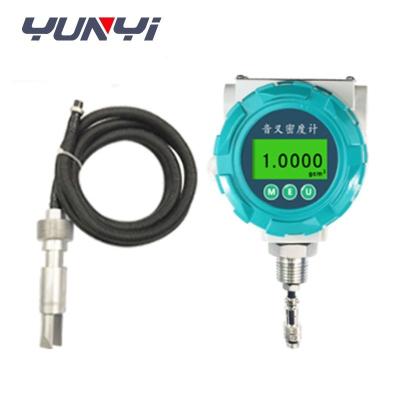 China High Accuracy Tuning Fork Hydrometer For Density Measurement 4-20 MA 4-wire Output ± 0.001 G /cc for sale