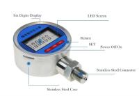 China 5 Digits LED Digital Battery Gauge For -10-60°C Temperature Measurement System for sale