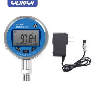 China Smart Digital Pressure Gauge YK-100B RS485 Modbus RTU for SCADA Industrial Automation for sale