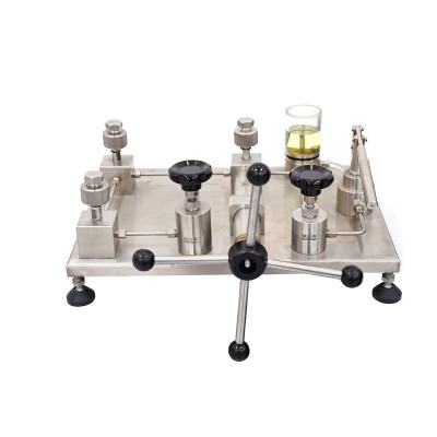 China Yunyi Dead Weight Pressure Tester for Precise Pressure Gauge Calibration for sale