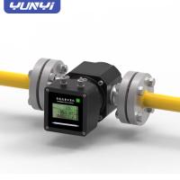 China Yunyi Smart Intelligent Digital Industry Smart Natural Lpg Gas Flow Meter Turbine Pipeline Roots Flow Meters for sale