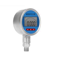 China Clouds Digital Tire Vacuum Oil Manometer 52MM PCP PSI 10 Bar Temperature Pressure Gauge for sale