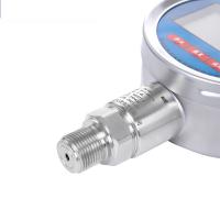 China Clouds Digital Tire Vacuum Oil Manometer 52MM PCP PSI 10 Bar Temperature Pressure Gauge for sale