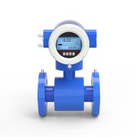 China Sanitary 3A Certified Electromagnetic Flow Meter Magnetic Flowmeter with Display for Pure Water Juice Pharmaceutical Industry for sale