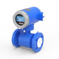 China Sanitary 3A Certified Electromagnetic Flow Meter Magnetic Flowmeter with Display for Pure Water Juice Pharmaceutical Industry for sale