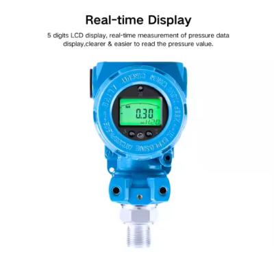 China Accurate and Stable Differential Pressure Transmitter with 4-20mA and RS-485 Communication Interface for sale