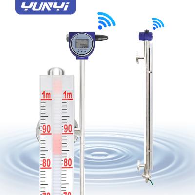 China Yunyi Bi-Color Wireless Magnetic Level Indicator High Visibility Steam Boiler Application for sale