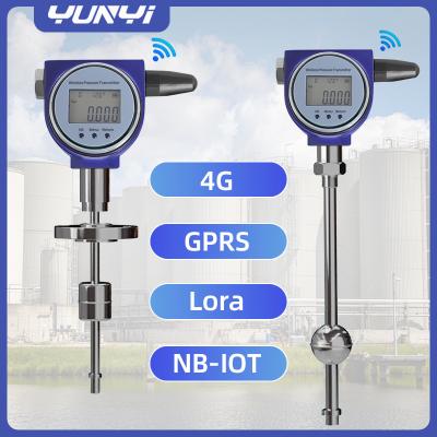 China Yunyi 4X Rated Wireless Magnetostrictive Gauge Outdoor Chemical Storage for sale
