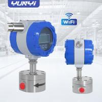 China Yunyi Wireless Oval Gear Flow Meter for High Viscosity Liquid 500cP Flange Thread Installation for sale
