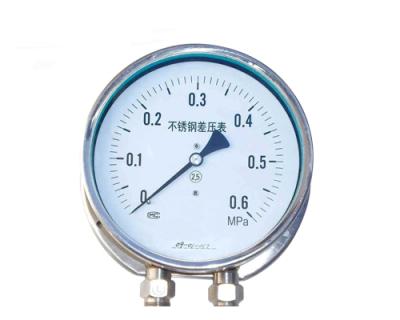 China Stainless Steel Differential Pressure Gauges for sale