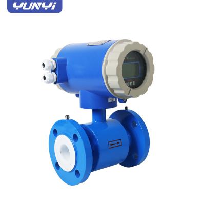 China Electromagnetic flow meter designed for measurement of conductive liquids and slurry in closed pipelines across diverse industrial sectors for sale