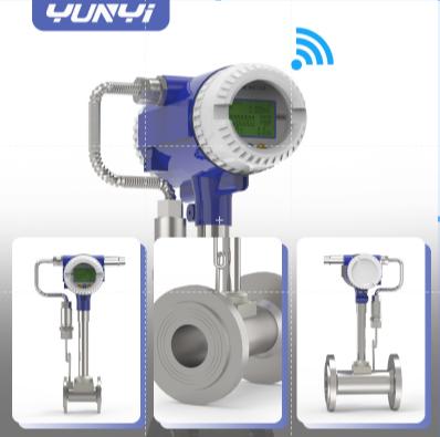 China Digital Flow Meter Wireless Vortex Technology Accurate Flow Measurement Compatible with Various Liquids and Gases Long Battery Life for sale