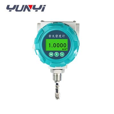 China Digital Tuning Fork Density Meter for Tank and Pipeline Installation Real Time Density Display RS485 Modbus Tuning Fork Density Meter for Slurry Mud and Acid Liquid Online /Measurement 4 20mA O for sale