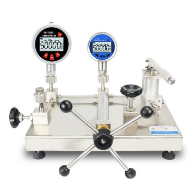China Yunyi XY2002 Pneumatic Pressure Calibration Pump -1 to 10MPa Air Pressure Calibrator for Pressure Switch and Transmitter for sale
