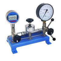 China YX-60 Digital Handheld Pressure Calibrator Portable Hydraulic Tester for Gauge Sensor Calibration with Durable Stainless Steel Cas for sale