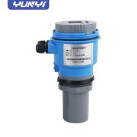 China High Performance Ultrasonic Level Transmitter Non-Contact Liquid Level Sensor 4-20mA RS485 for Water Wastewater Tank Measurement for sale
