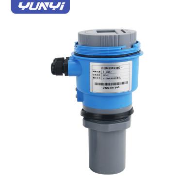 China High Performance Ultrasonic Level Transmitter Non-Contact Liquid Level Sensor 4-20mA RS485 for Water Wastewater Tank Measurement for sale