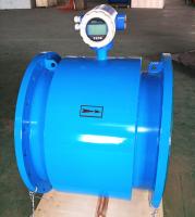China RS485 4-20mA Digital Flow Meter Anti Corrosive Magnetic Flowmeter for sale