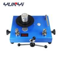 China 5~250MPa Oil Operated Hydraulic Pressure Dead Weight Tester Pressure Gauge for sale