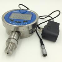 China High Resolution Digital Pressure Gauge With 4 Digit LCD for sale