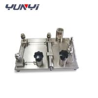 China Manual Pneumatic Hand Pump Pressure Calibrator 10MPa  Stainless Steel for sale