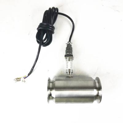 China Industrial Clamp Flange Turbine Flow Meter For Water for sale