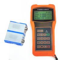 China Sewage Portable Ultrasonic Flow Meter , 4-20mA Handheld Ultrasonic Flow Meter for sale