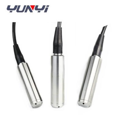 China Liquid 27mm Diameter 0.2%FS Submersible Level Sensor for sale