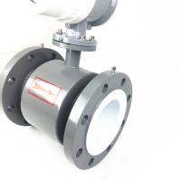 China Electromagnetic Gas Liquid Turbine Water Flow Meter 15m/S DN10 for sale
