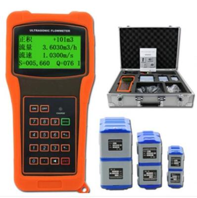 China 6000mm Pipe Ultrasonic Flow Meter RS232 Non Contact Measurement for sale
