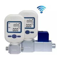 China NB-IoT Wireless Digital Hydrogen Air Gas Co2 Flow Meter 6vdc for sale