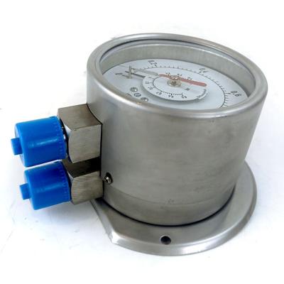 China 400KPa Differential Digital Pressure Gauge Stainless Steel 150mm for sale