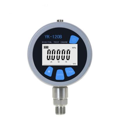 China 0.02 accuracy Oil Digital Pressure Gauge 100mm Cast aluminum for sale