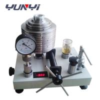 China china factory Hydraulic dead weight tester pressure balance for sale