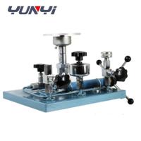 China Piston Calibrate Pressure Gauge Dead Weight Tester With Digital Lcd for sale